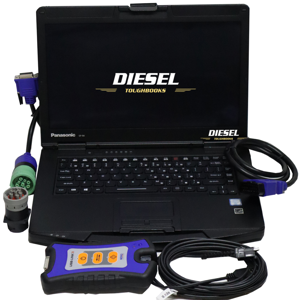 Diesel Diagnostic Toughbook scanner & tuner CF54 Complete Kit Nexiq ...